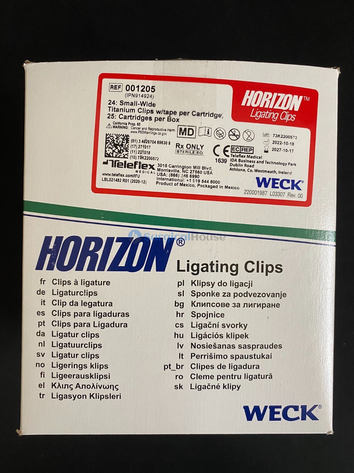 ligating clips medium